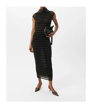 JEAN PAUL GAULTIER Mariniere Striped Maxi Dress