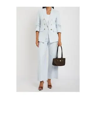 Veronica Beard Tomi Dickey Twill Blazer