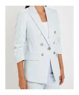 Veronica Beard Tomi Dickey Twill Blazer