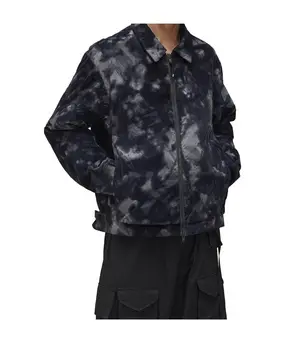 Y3 Printed Camouflage Short Down Jacket