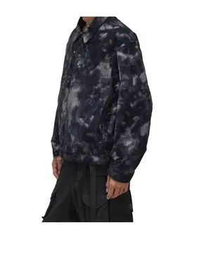 Y3 Printed Camouflage Short Down Jacket