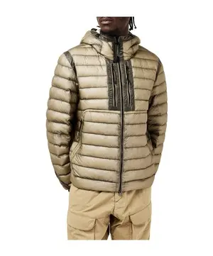 C.P. COMPANY Quilted Down Goggle Jacket