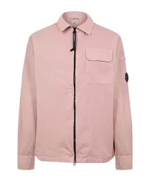 C.P. COMPANY Zipped Overshirt - Pink