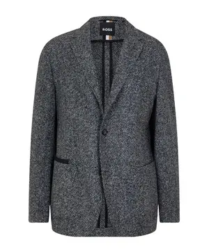 Hugo Boss Single-breasted Blazer - Black