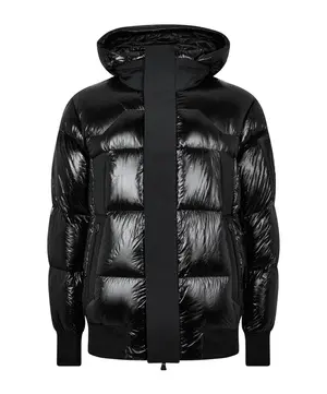 Hugo Boss Hooded Down Jacket - Black