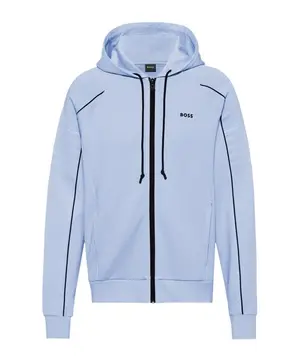 Hugo Boss Saggy Full Zip Hoody - Blue