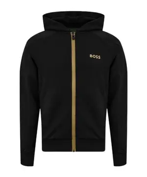 Hugo Boss Saggy Full Zip Hoody - Black
