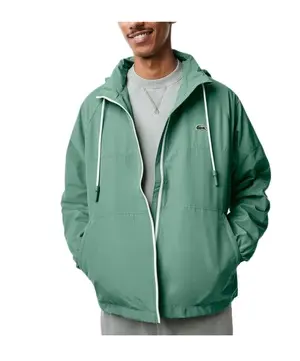 Lacoste Detachable Hood Water-repellent Jacket