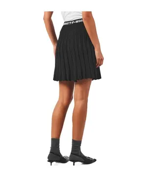 Off-White Simple Short Skirt