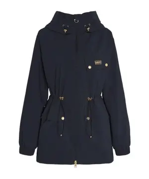 Barbour Alicia Waterproof Jacket With Drawstring Waist - Black