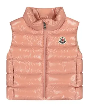 Moncler Logo Patch Puffer Vest