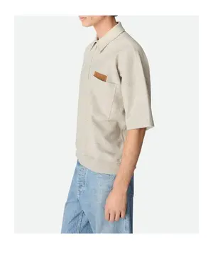 Bottega Veneta Button-up Short-sleeved Polo Shirt