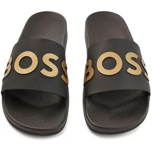 Hugo Boss Bay Logo Sliders