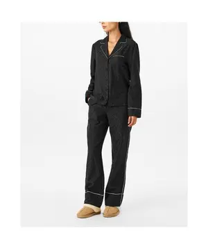 Off-White Classic Collar Pajama Shirt
