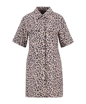 Barbour Harley Printed Mini Dress - Nude