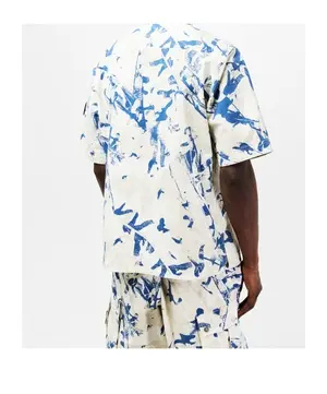 Stone Island Camo Short Sleeve Shirt - White
