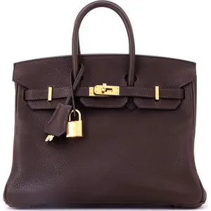 HERMÈS Birkin Handbag Barenia Faubourg With Gold Hardware 25 At Nordstrom