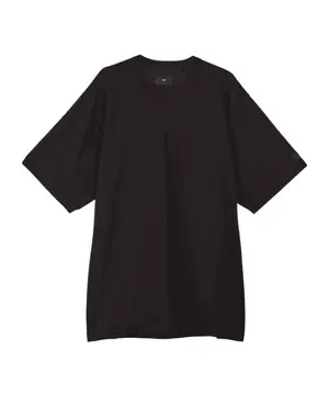 Y3 Crepe Jersey Short Sleeve T-shirt - Black
