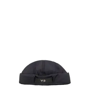 Y3 Webbing Padded Beanie