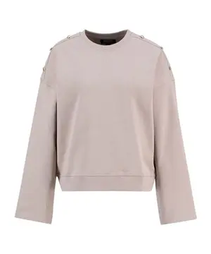Barbour Crew Neck Sweatshirt - Nude