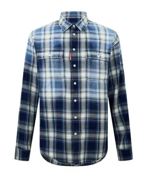 Dsquared2 Checkered Cotton Shirt