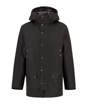 Barbour Waxed Parka - Sage