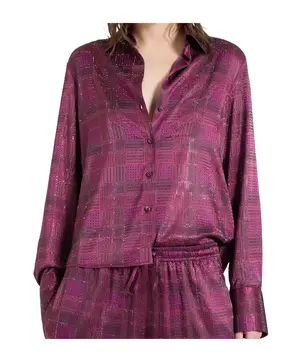Ermanno Scervino Strass Pattern Button-up Shirt