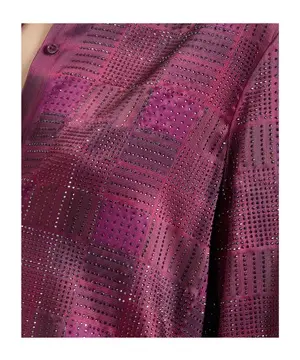 Ermanno Scervino Strass Pattern Button-up Shirt