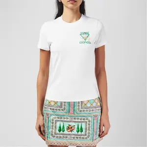 Casablanca Logo Crew Neck T-shirt