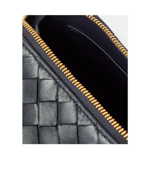 Bottega Veneta Mini Bag With Diamond Knit Weave