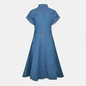 Ralph Lauren Denim Shirt Dress With Buckle Detail