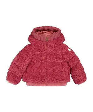Moncler Hooded Coat - Red