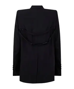 Rick Owens Hollywood Dirt Tailored Blazer