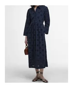 Barbour Melissa Broderie Anglaise Midi Dress