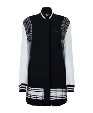 Off-White Simple Short Skirt - Black