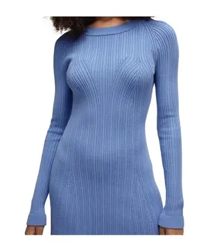 Hugo Boss Slim-fit Knit Mini Dress