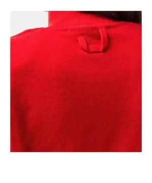 Jacquemus Short Sleeve High Collar Mini Dress