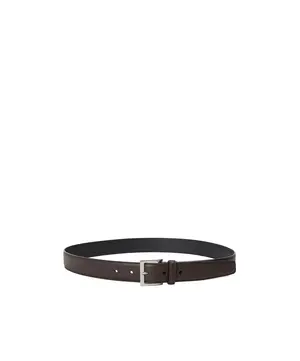 Saint Laurent Adjustable Buckle Belt - Black