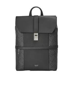 FERRAGAMO Fashionable Versatile Backpack - Black