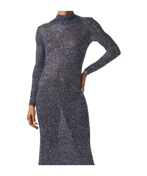 Balenciaga Sequin Knit Maxi Dress