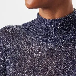 Balenciaga Sequin Knit Maxi Dress