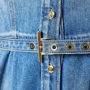 Alexander McQueen Denim Shirt Dress
