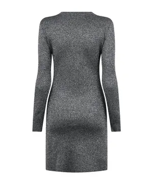Off-White Slim-fit Dress With Graphic Detail