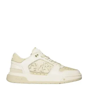 Amiri Two-tone Leather Low-top Sneakers