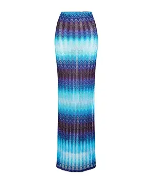 Missoni Zigzag Print Full Length Skirt