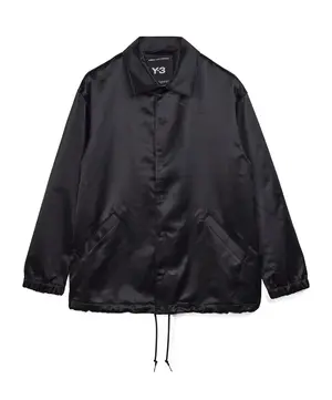 Y3 Graphic Print Satin Jacket