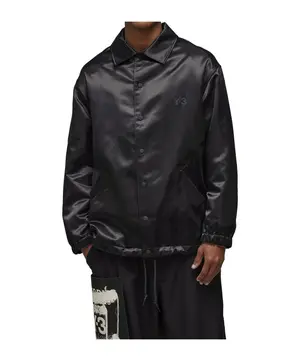 Y3 Graphic Print Satin Jacket