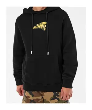 Off-White Arrow Long-sleeve Hooded Sweatshirt