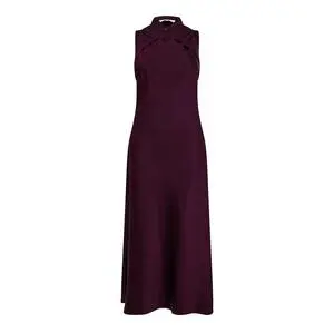 Off-White Sleeveless Maxi Dress