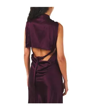 Off-White Sleeveless Maxi Dress